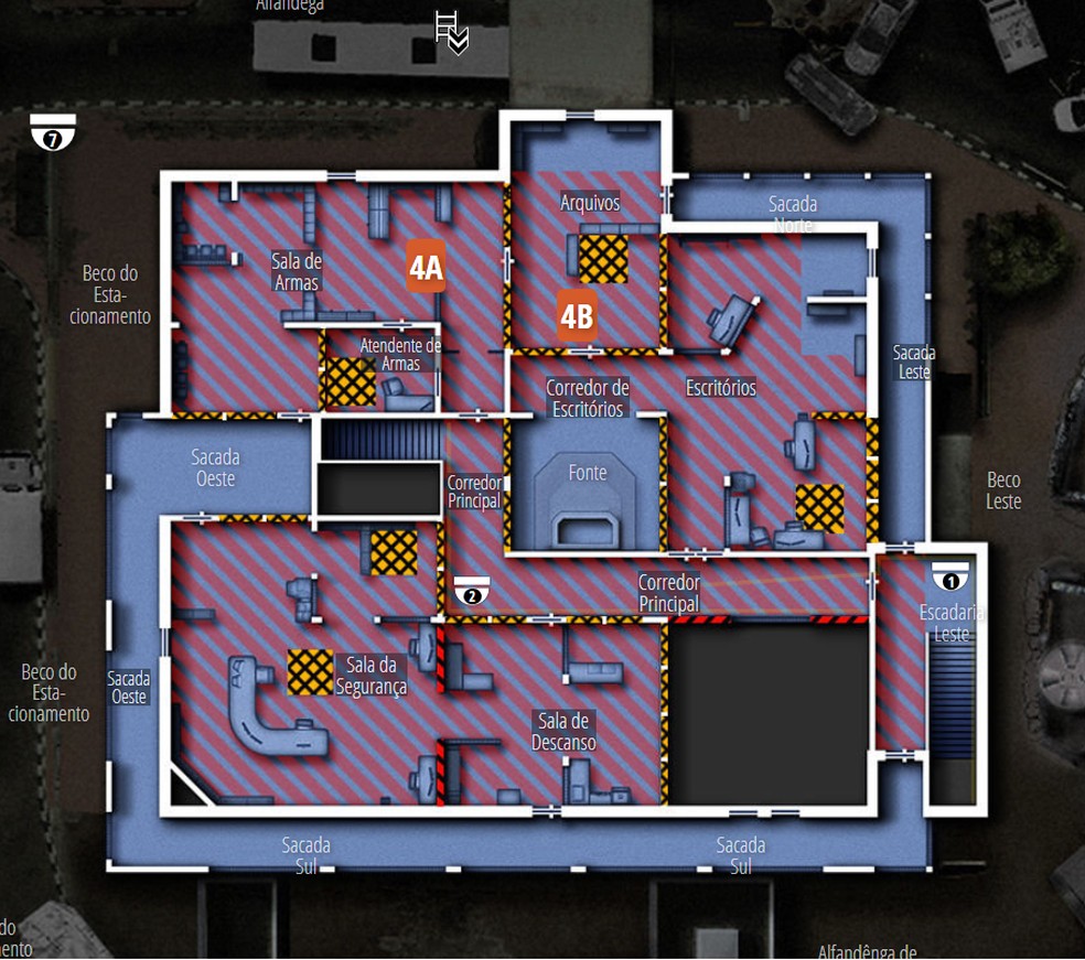 Fronteira no Rainbow Six Siege: veja lugares e pontos de referência do ...