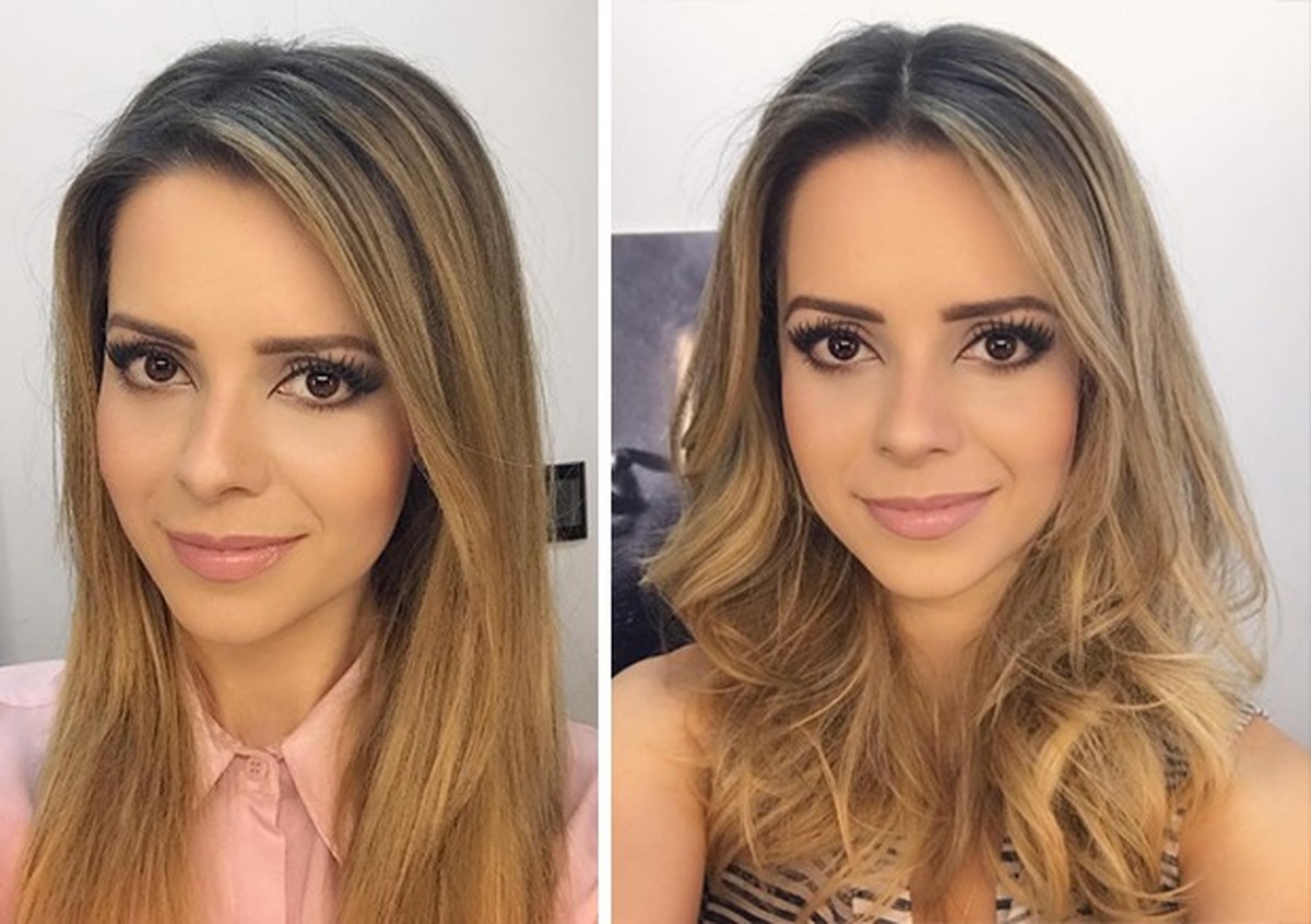 Sandy posta fotos de antes e depois no Instagram e brinca: "MonaLisa ou ...