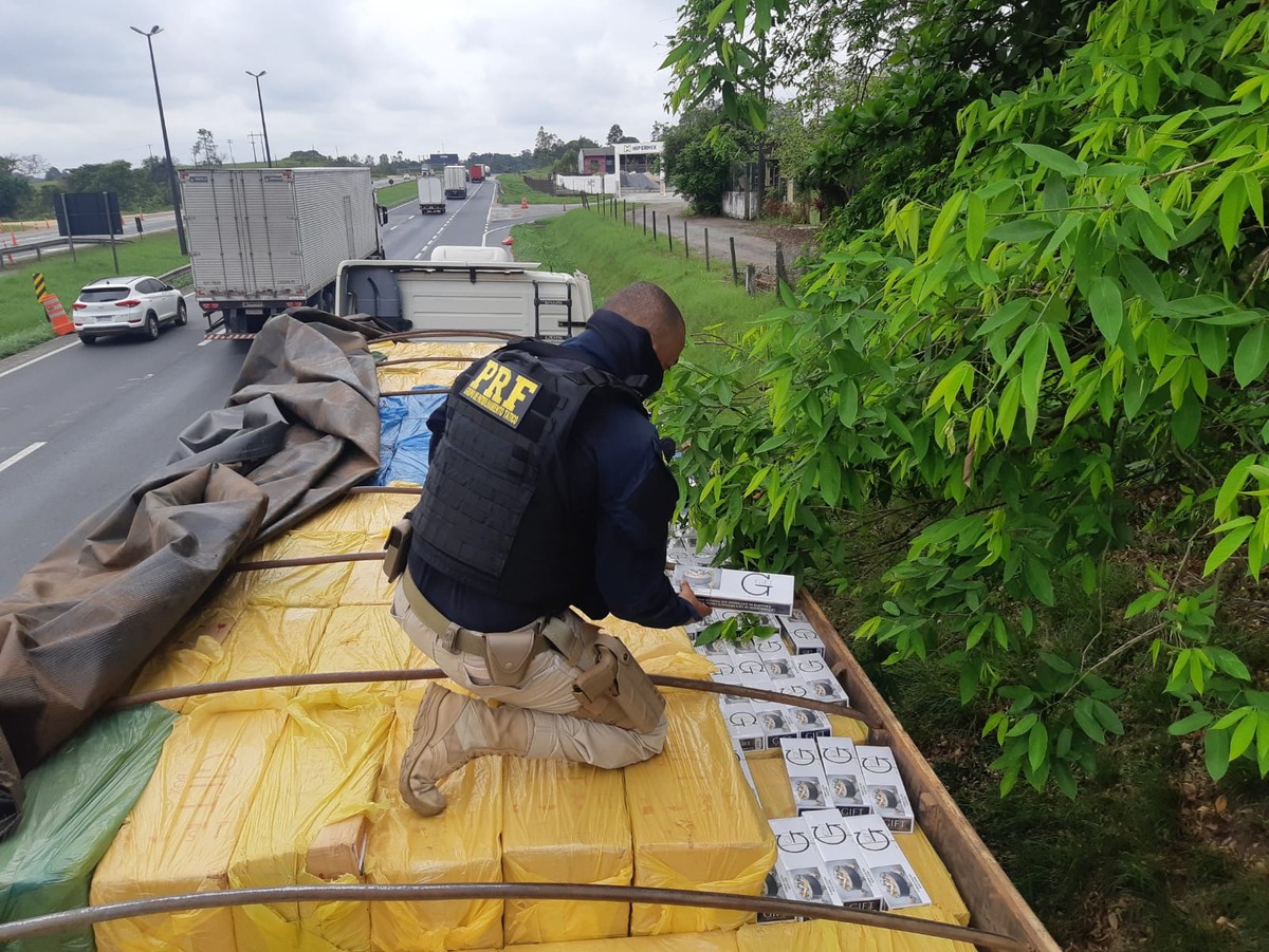 Mais De 300 Mil Maços De Cigarros Contrabandeados São Encontrados Em