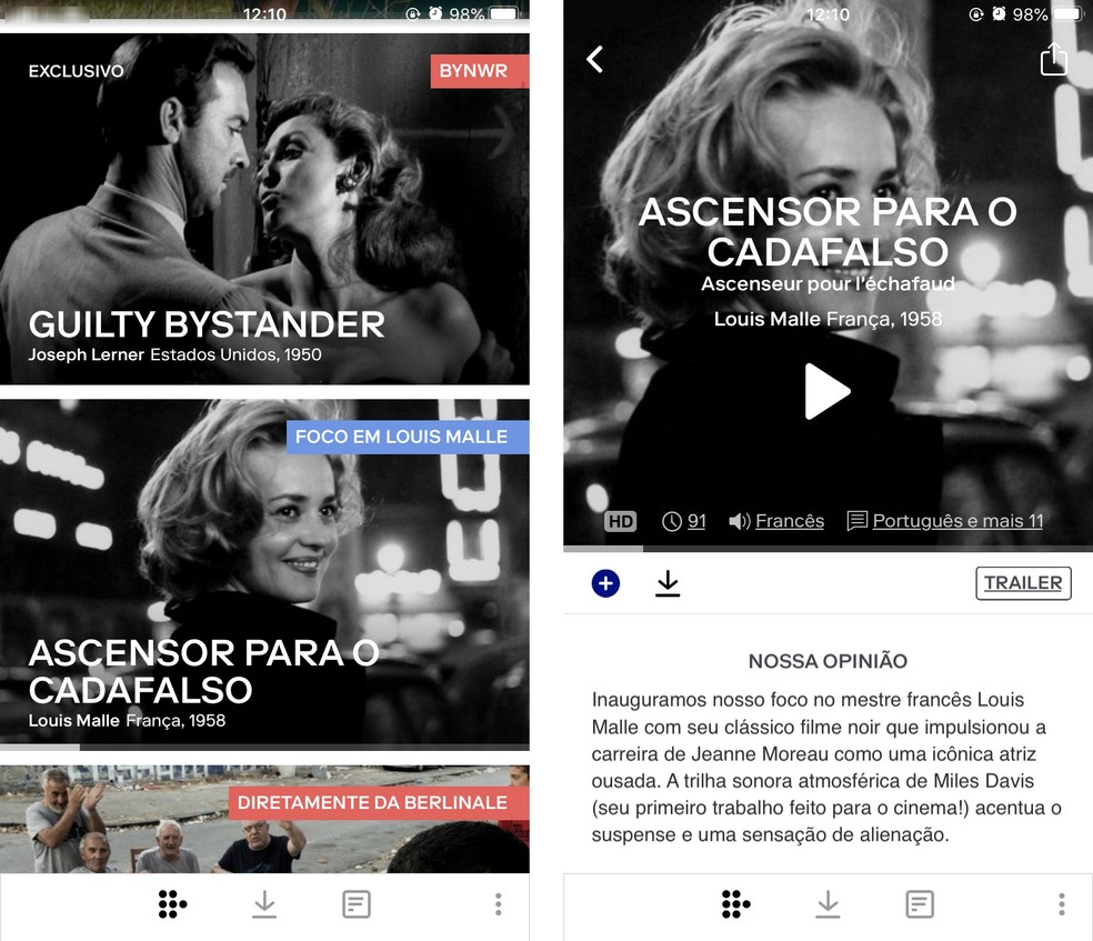 Mubi app: conheça o serviço de streaming para ver filmes clássicos ...
