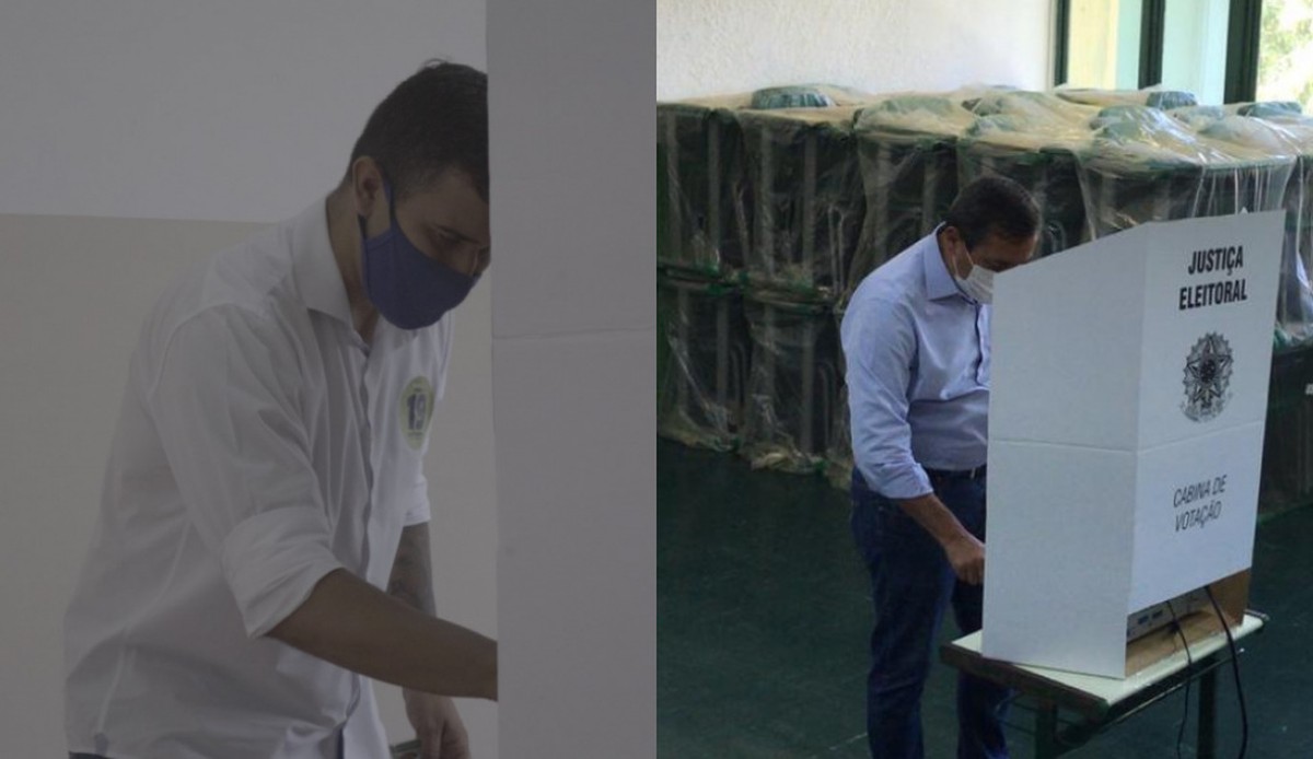 Candidatos a prefeito de Mogi das Cruzes votam no segundo turno das ...