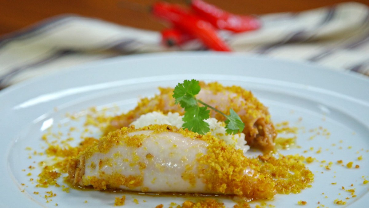 Como fazer lula recheada de vatapá | Que Marravilha | Receitas