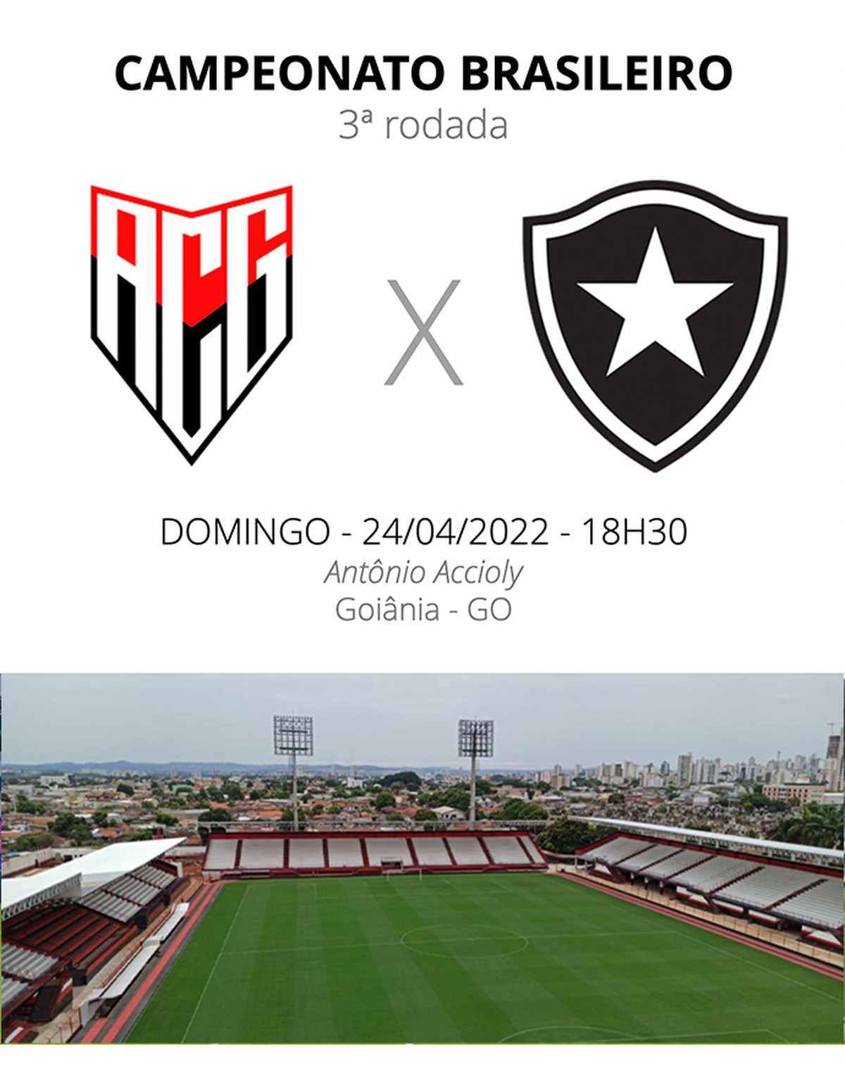 Atlético-GO x Botafogo: veja onde assistir, escalações, desfalques e ...