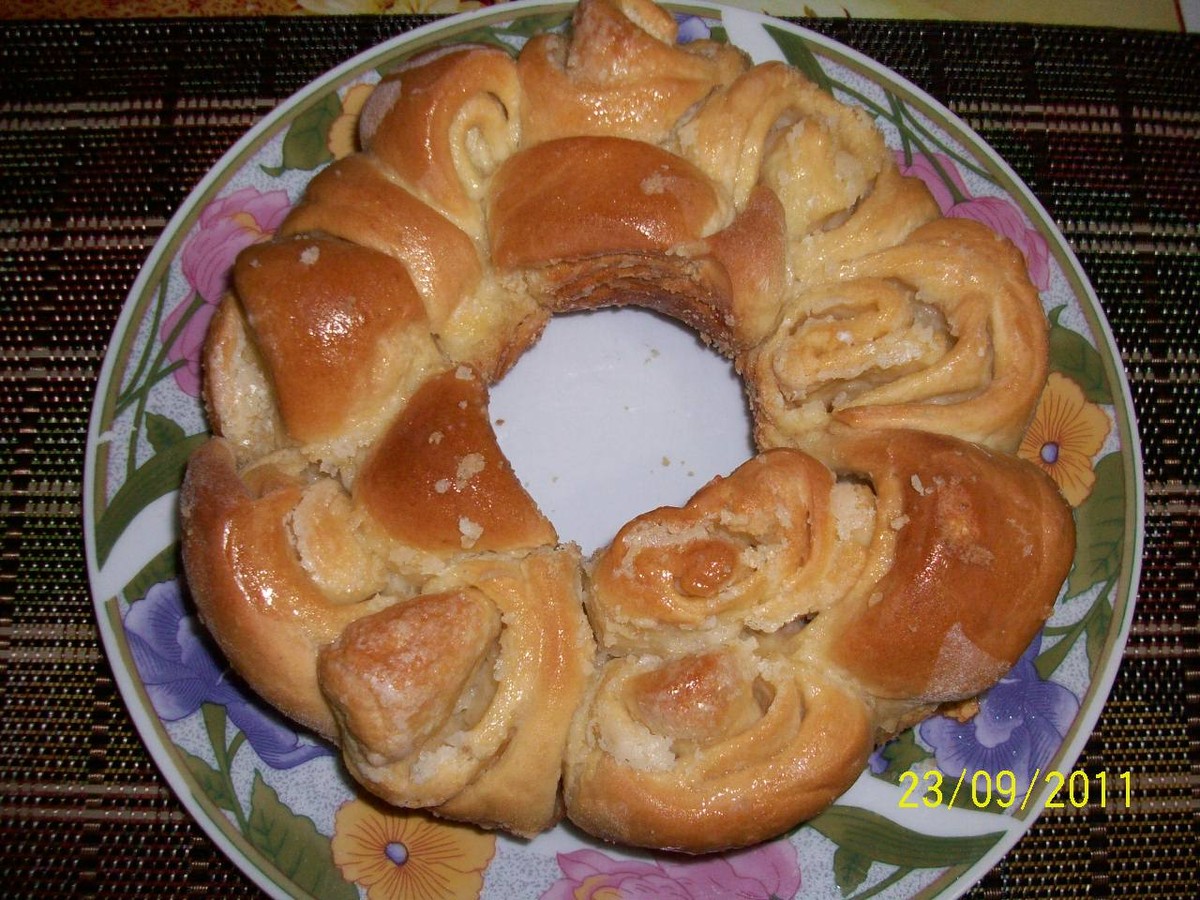 Rosca Estrela | Pães e salgados | Receitas