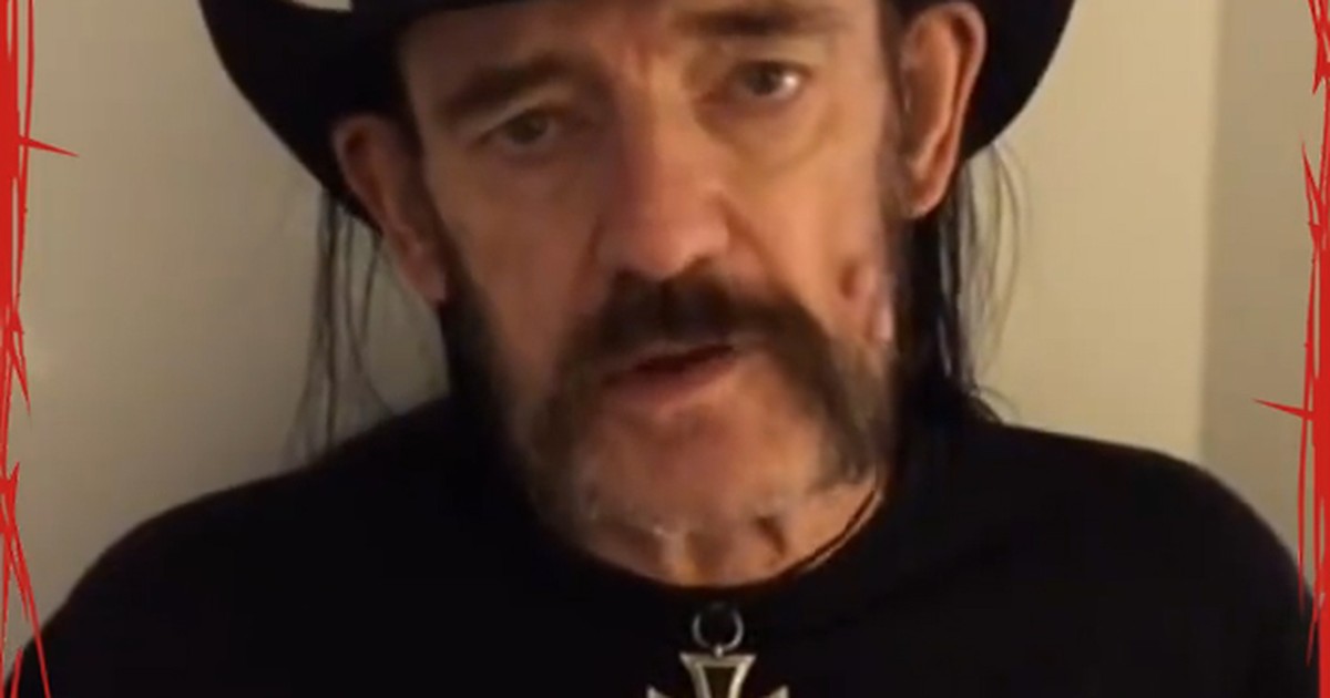 G1 - Após cancelar show, Lemmy faz vídeo e preocupa fãs do Motörhead ...