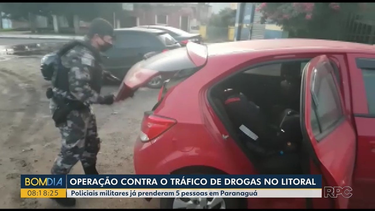 Operação Da Pm Contra O Tráfico De Drogas Prende Seis Pessoas Em