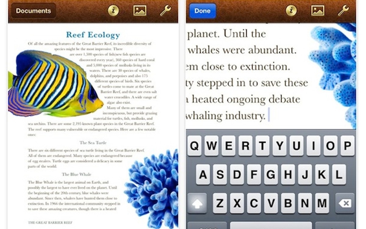 iWork ganha atualização e agora funciona no iPhone e no iPod touch ...