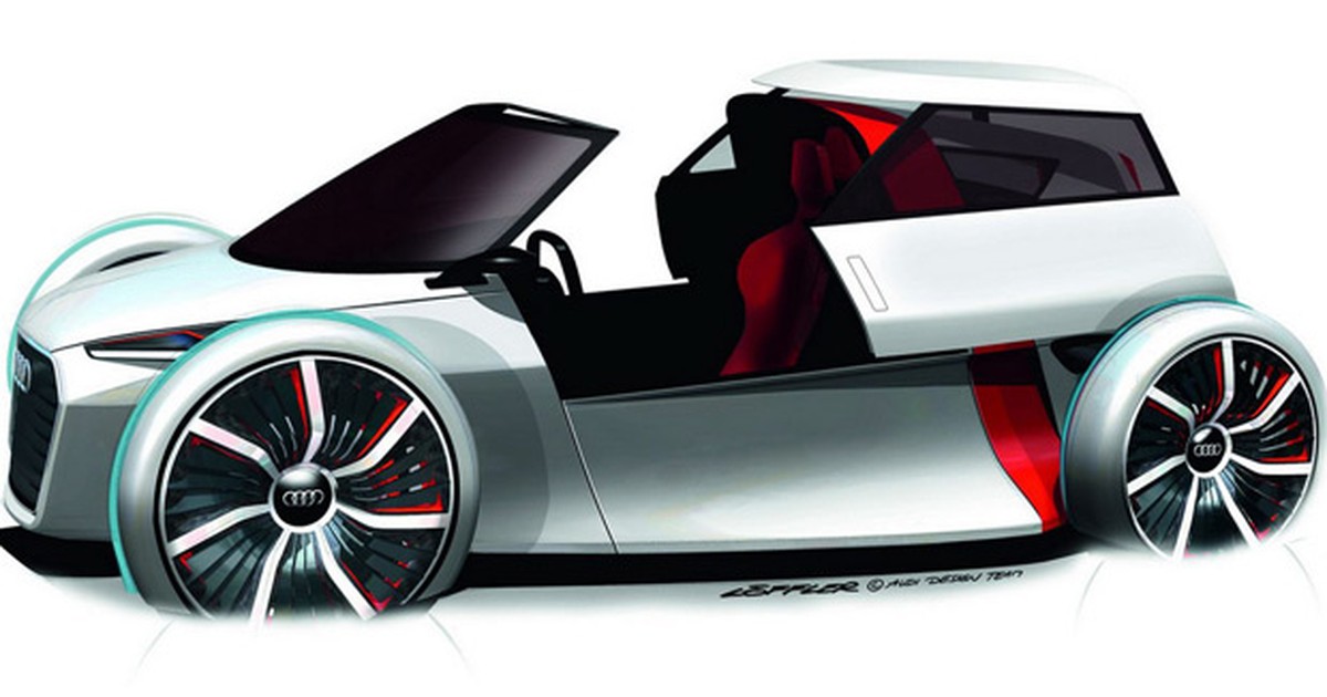 Auto Esporte - Audi divulga primeiros esboços do protótipo Urban Concept