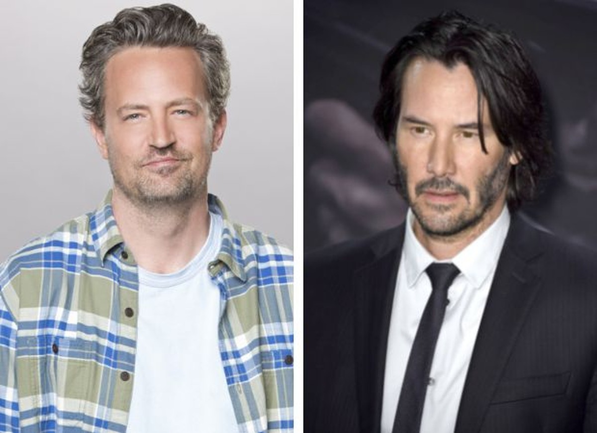 Keanu Reeves ficou surpreso com comentário negativo de Matthew Perry em ...