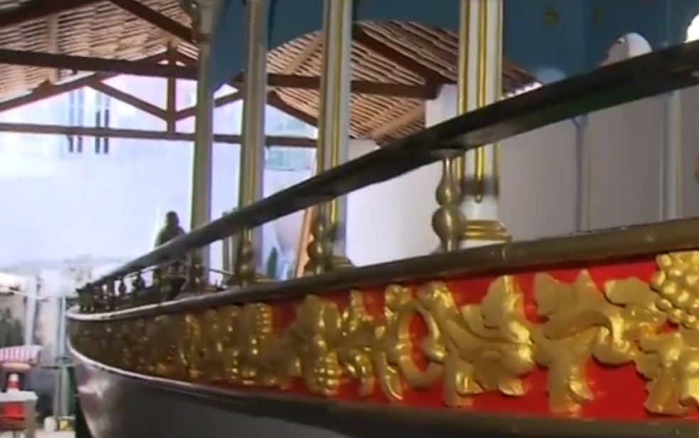 Tradição secular, Galeota 'Gratidão do Povo' é reformada após ser ...