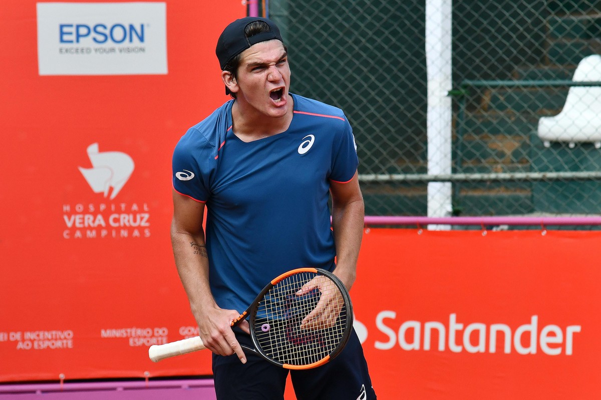 Thiago Wild vence italiano e vai às quartas de torneio Challenger pela ...