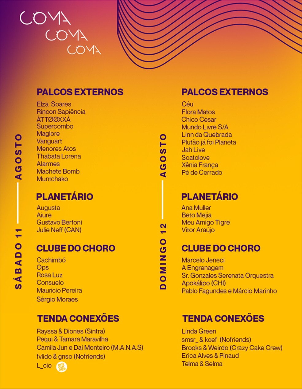 Festival CoMA oferece cerca de 50 shows em Brasília; veja programação ...