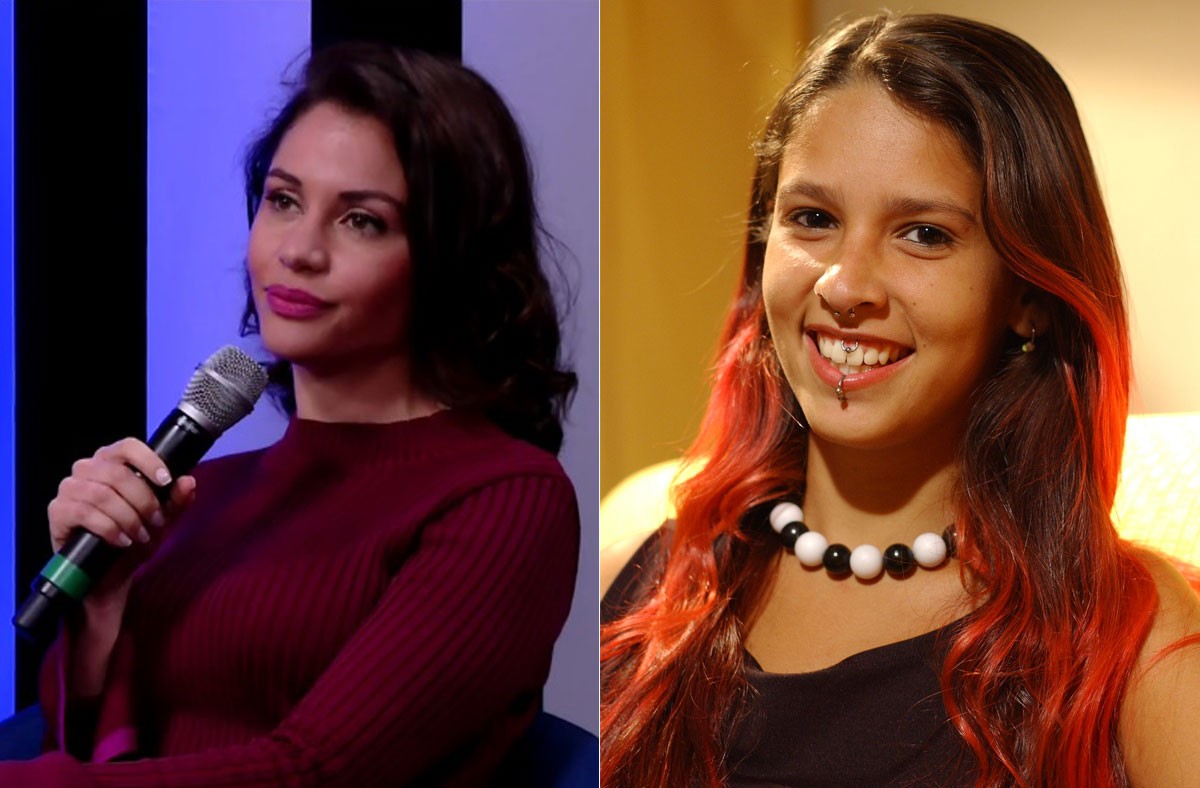 Maria Melilo, do BBB11, e Juliana Brandão, do BBB5, participam da Mesa ...
