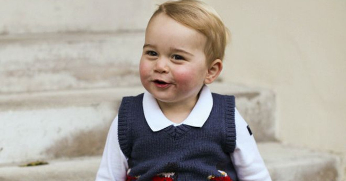 G1 - Família real divulga fotos de 'agradecimento' do príncipe George ...