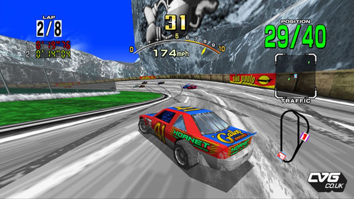 Informações finais de Daytona USA para Xbox Live e Playstation Network ...