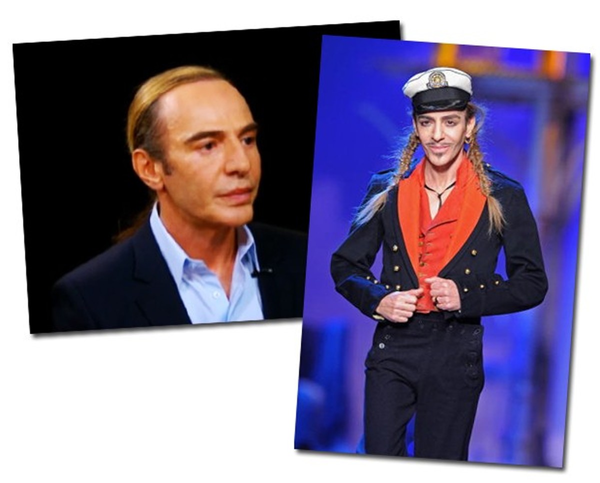 Galliano: 1ª entrevista na TV mostra estilista repaginado e reabilitado ...