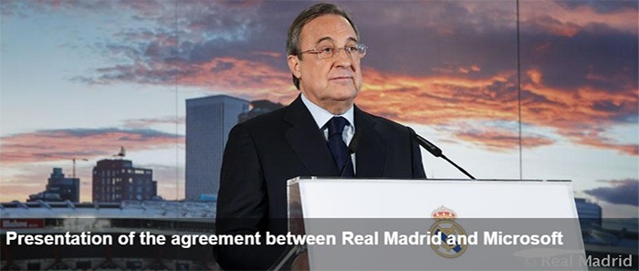 Real Madrid anuncia Microsoft e reforça presença da tecnologia no ...