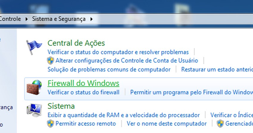 Como Ativar E Desativar O Firewall No Windows 7 Dicas E Tutoriais