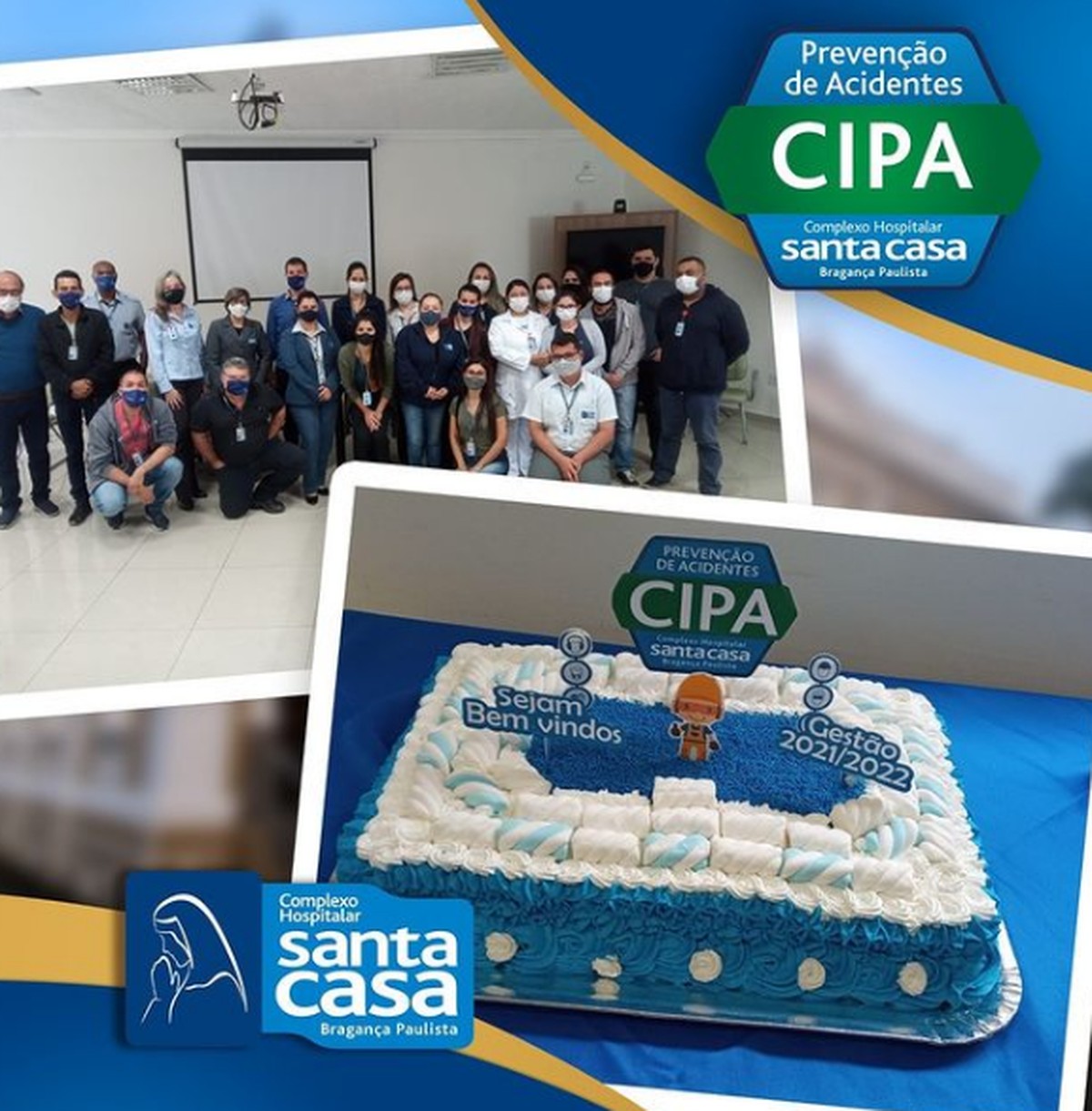 Como foi a posse da CIPA na Santa Casa de Bragança Paulista | Saúde ...