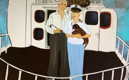 Simone Cousteau, a exploradora que largou o conforto de Paris para ...