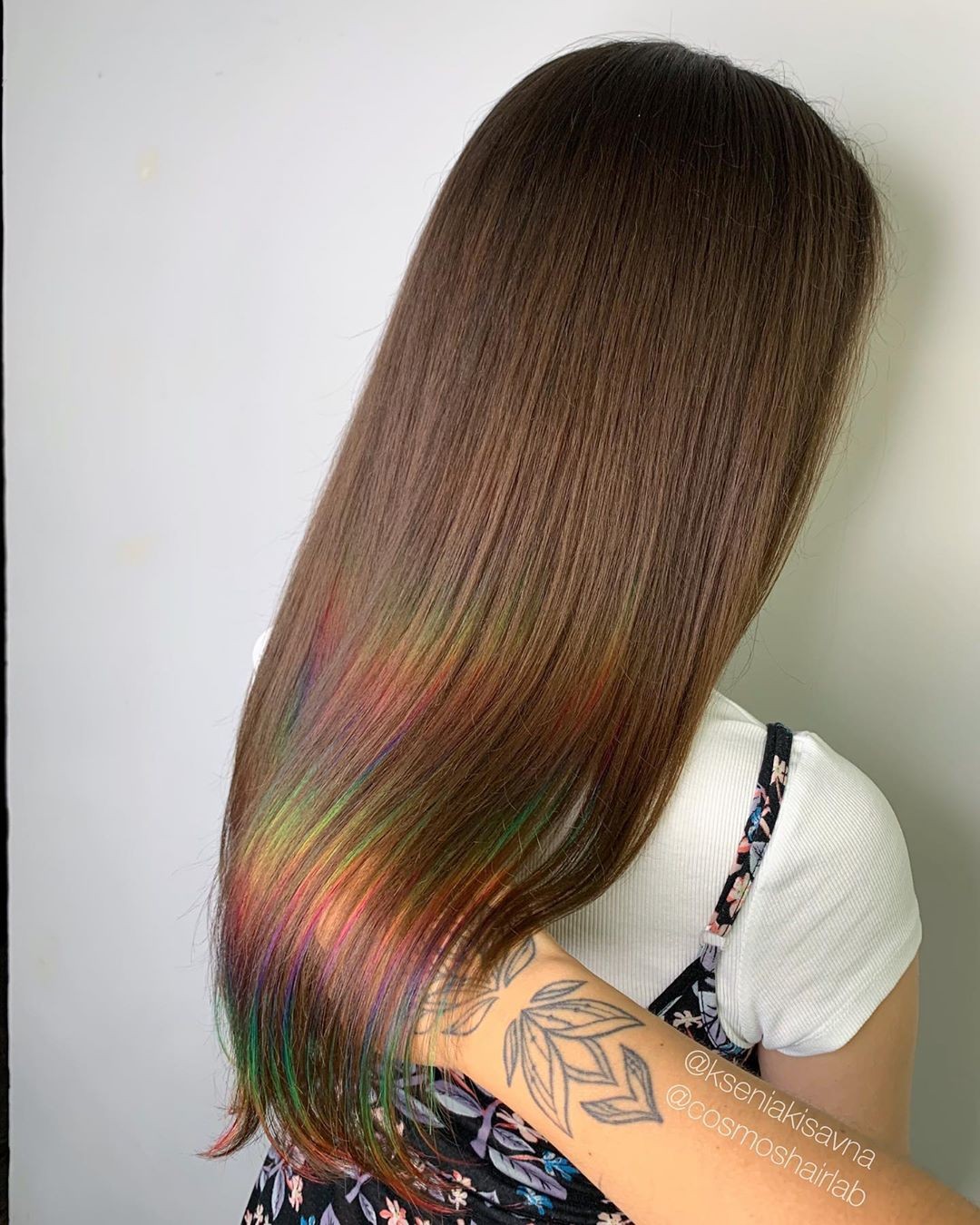 Glitch Hair é a trend de coloração mais colorida que você vai ver hoje ...