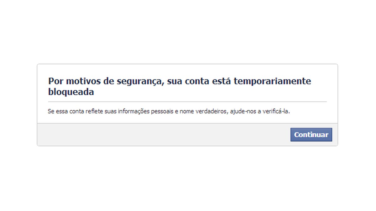 Seu Facebook foi bloqueado? Entenda os motivos e saiba como desbloquear ...
