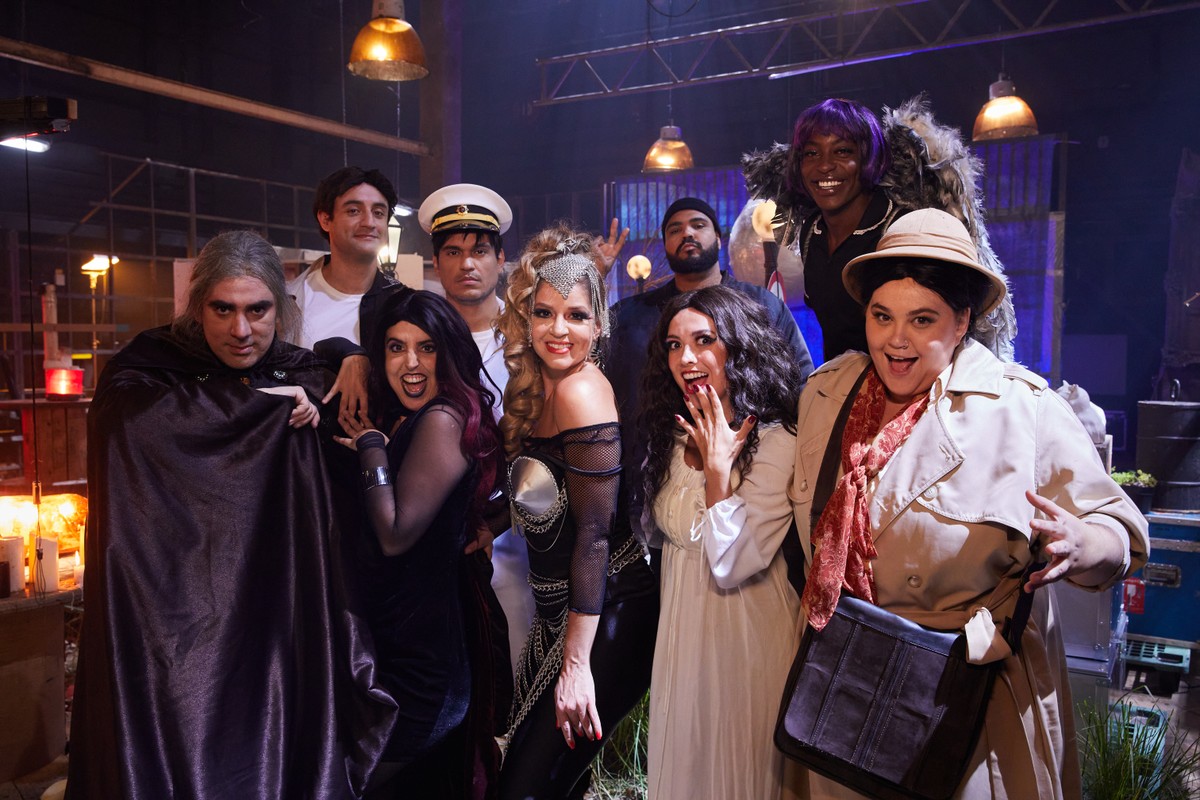 Marcelo Adnet e Mariana Santos ajudam a recriar 'Vamp' em 'Novelei ...