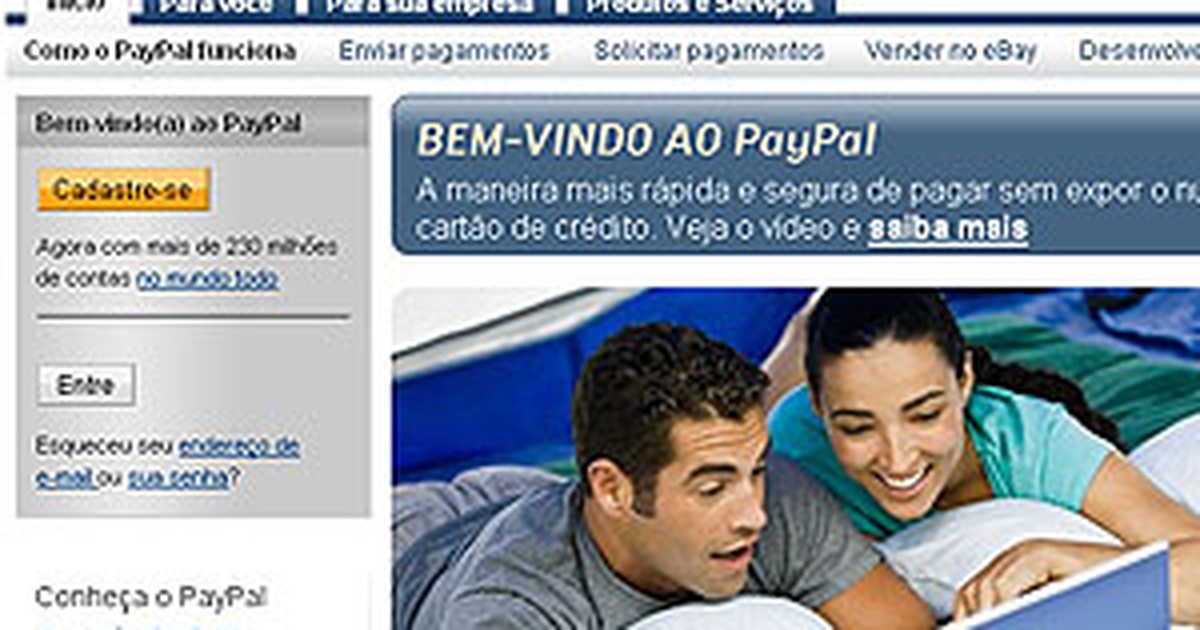 G1 - PayPal no Brasil negocia com bancos e fecha acordo com MasterCard ...