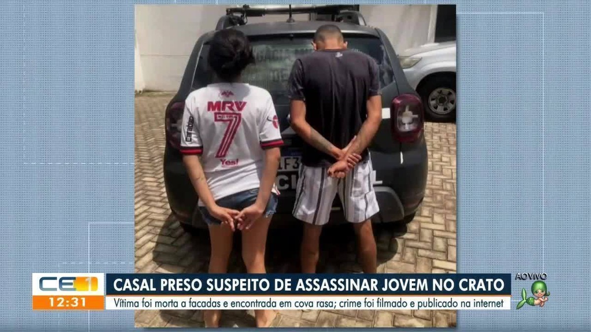 Casal preso por envolvimento na morte de jovem que teve assassinato ...