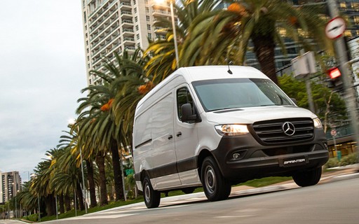 Referência de modelo comercial leve, Mercedes-Benz Sprinter é ideal ...