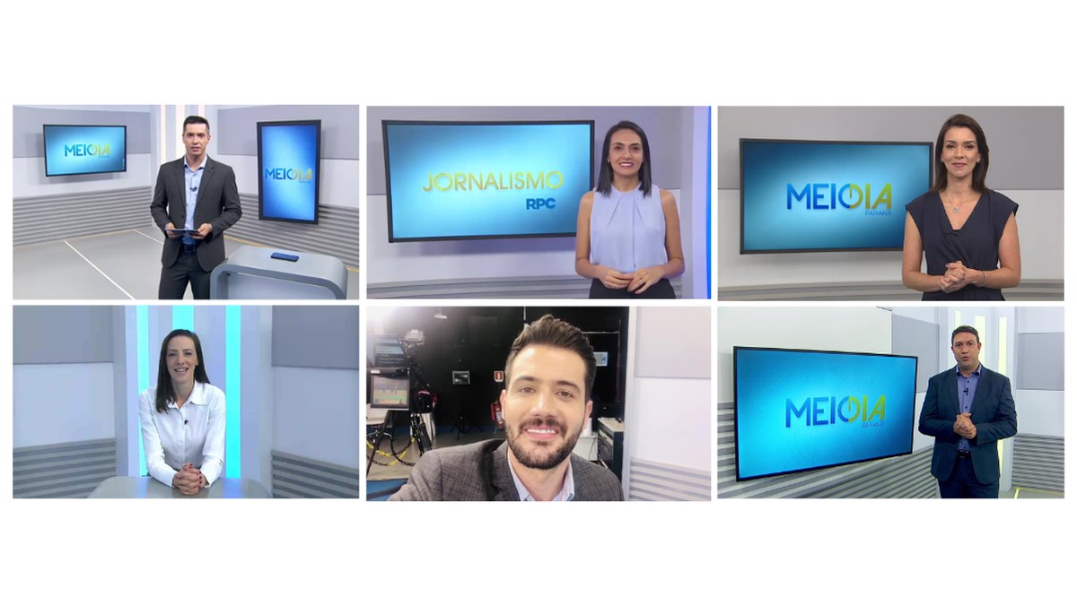 Repórteres e apresentadores da RPC deixam recados de agradecimento aos ...