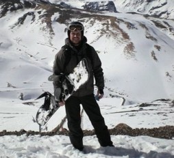 Fred Lessa: snowboarding no Chile. Veja fotos - Patrícia Kogut, O Globo