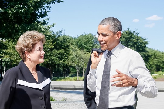 Dilma e Obama visitam o memorial de Martin Luther King em Washington ...
