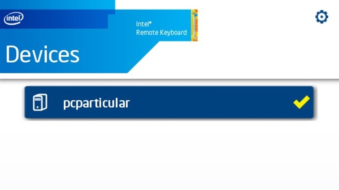 Intel Remote Keyboard | Software | TechTudo