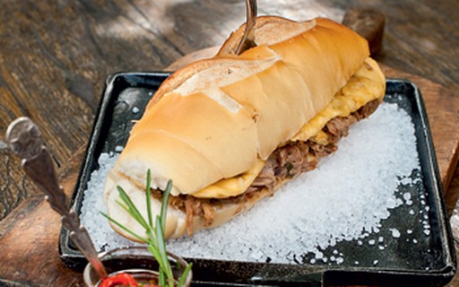 Sanduíche de pernil - Casa e Jardim | Pães e sanduíches