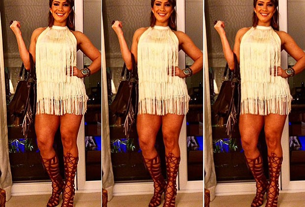 Fani Pacheco faz mix de tendências em look e fã comenta: "Bundão ...