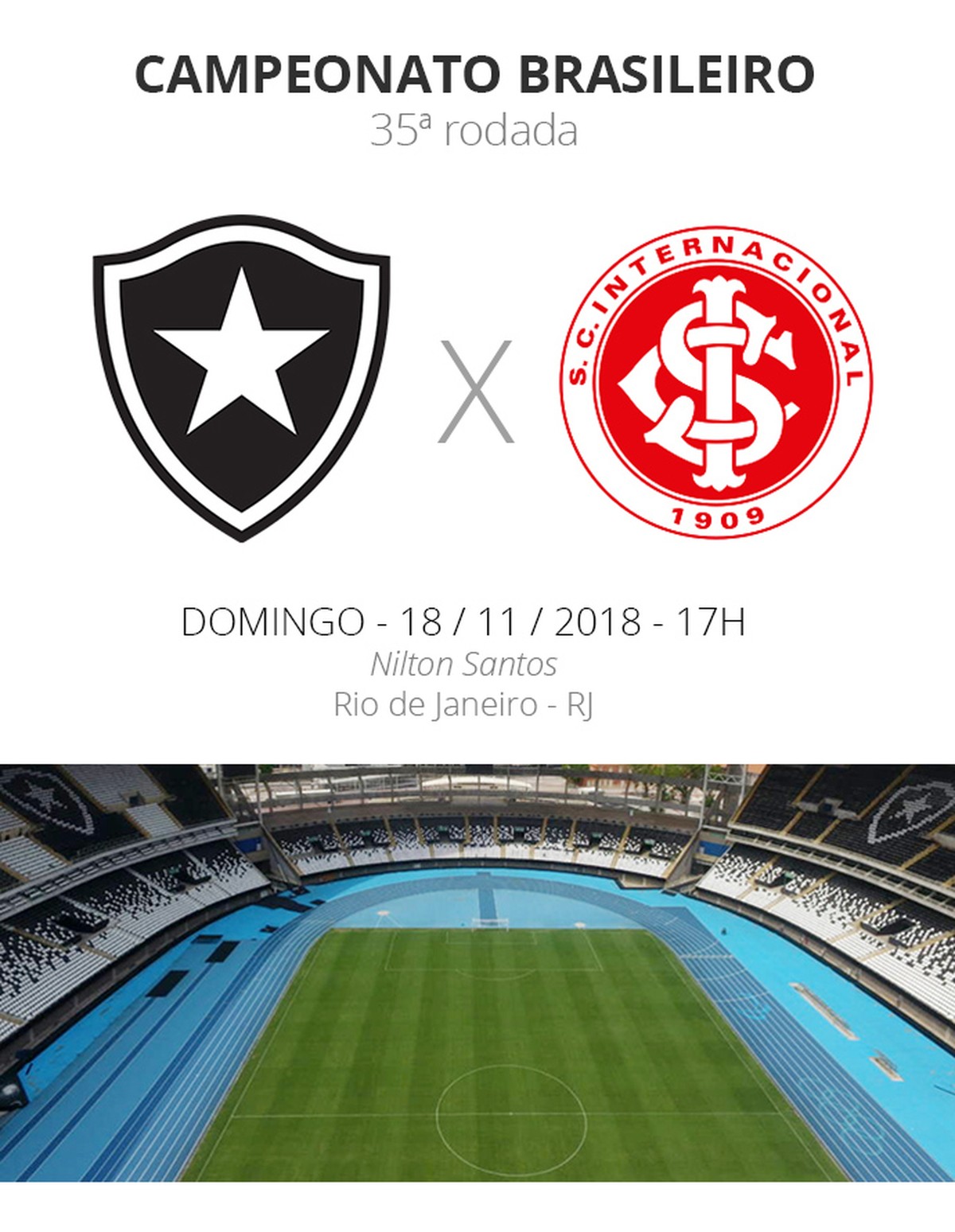 Botafogo x Internacional tem oito mil ingressos vendidos: saiba como ...