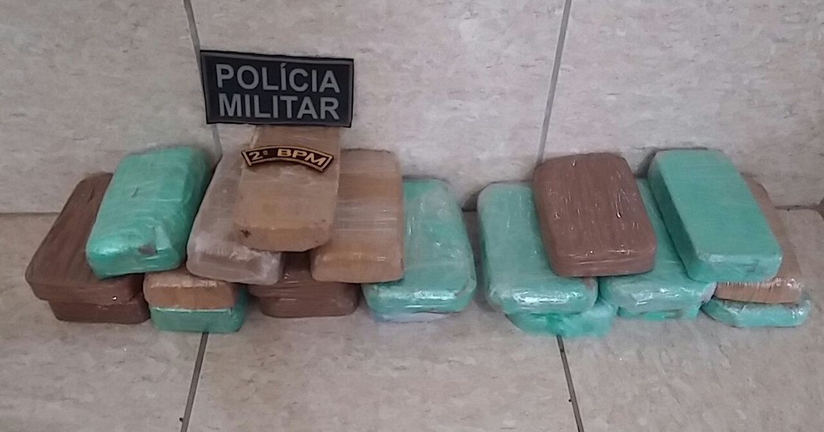 G1 - Casal é preso com 20 kg de pasta base para cocaína em Presidente ...