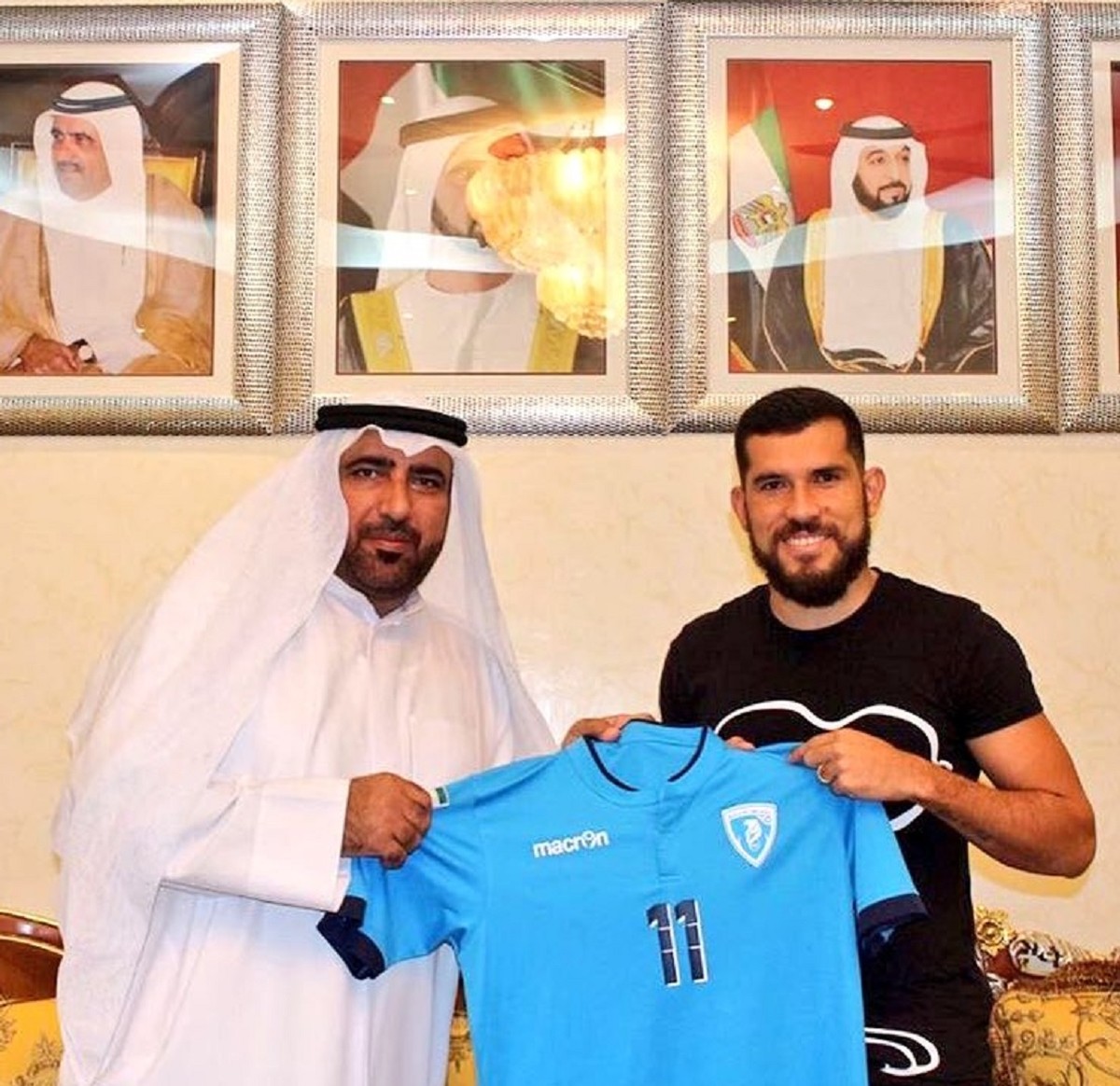 Fernando Gabriel é apresentado no Hatta Club, dos Emirados Árabes ...