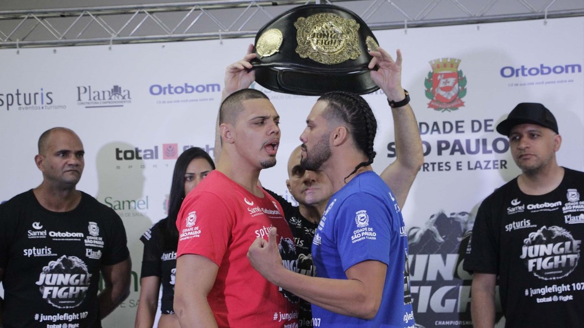Jungle Fight 107 tem dois cinturões em jogo neste domingo | combate | ge