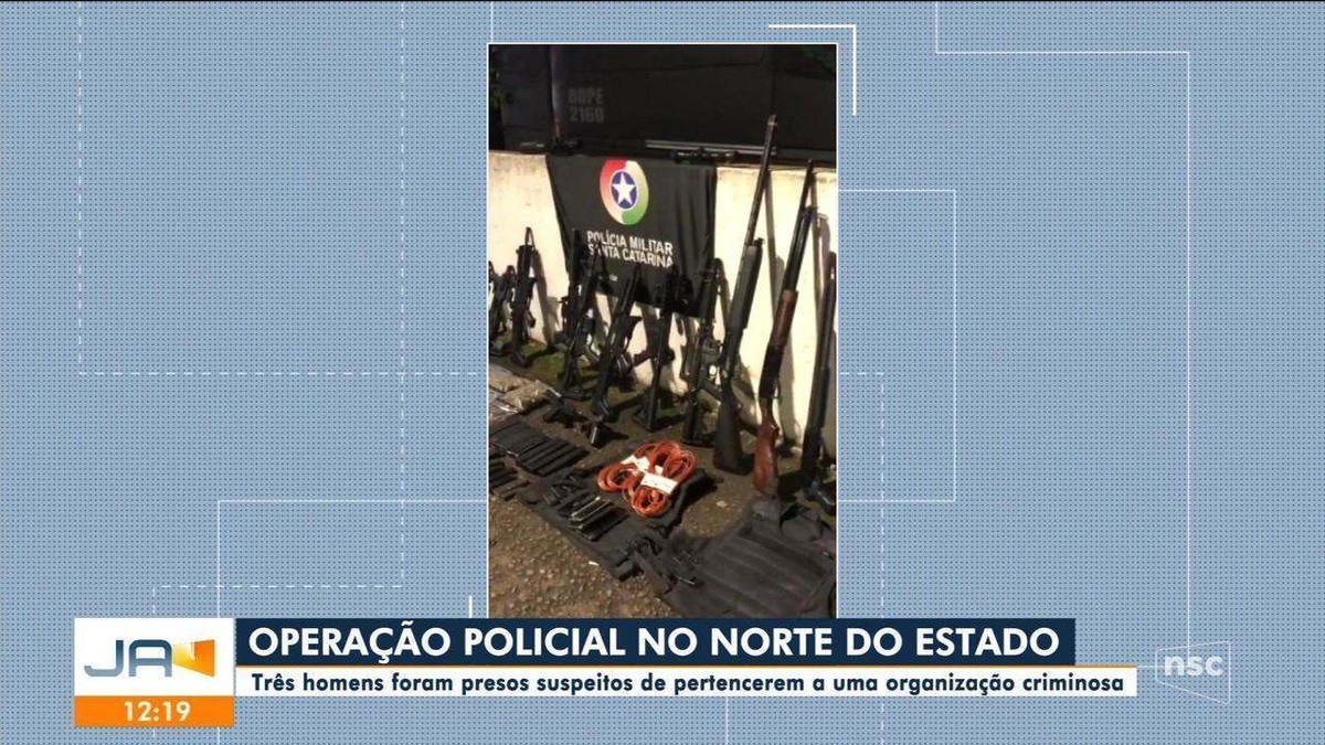 Pm Prende 3 Suspeitos E Apreende Arsenal Em Operação Contra Grupo
