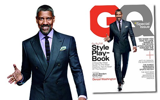 Denzel Washington é a capa da GQ americana do mês de outubro - GQ ...