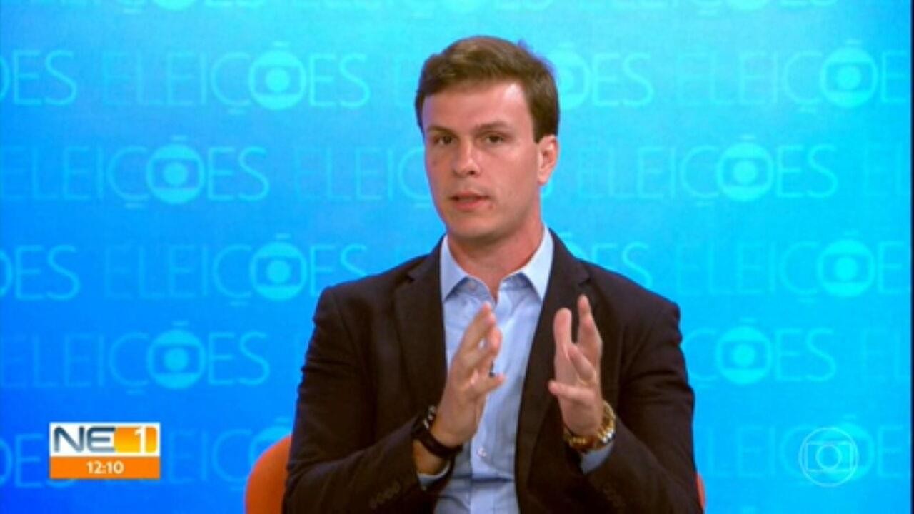 VÍDEOS: NE1 entrevista Miguel Coelho (União Brasil) | VÍDEOS - NE1 | G1