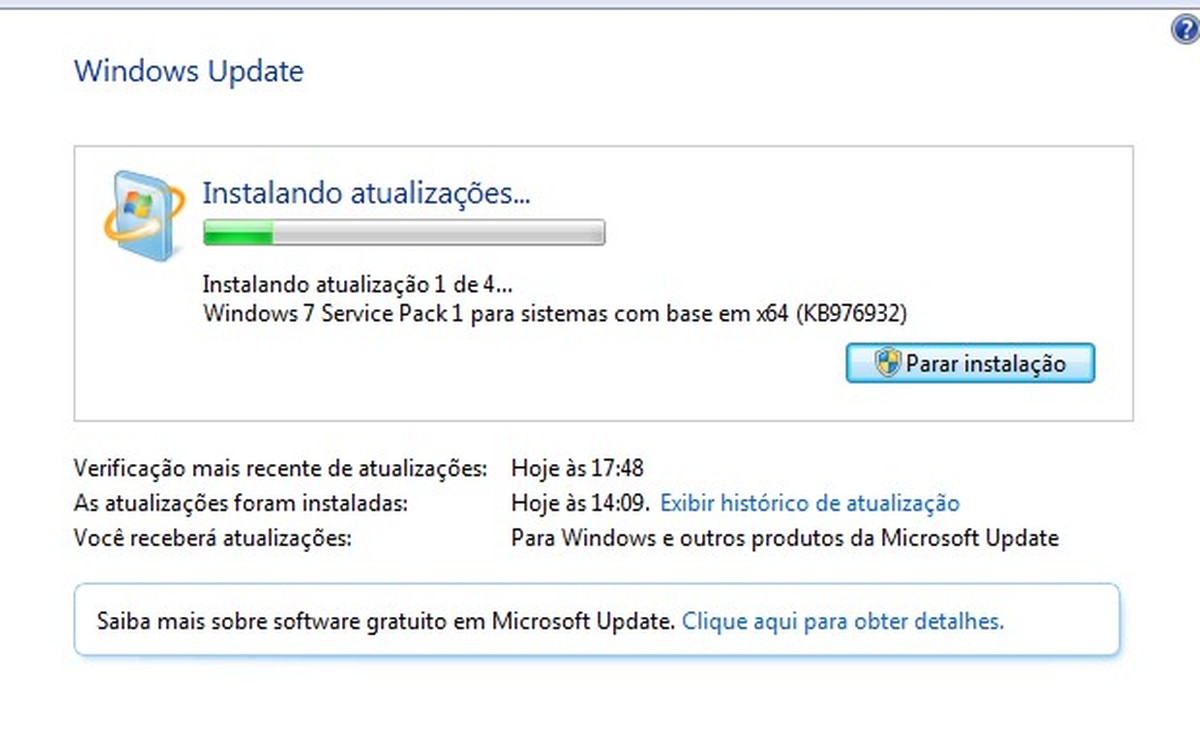 Microsoft libera Service Pack 1 para Windows 7 | Notícias | TechTudo