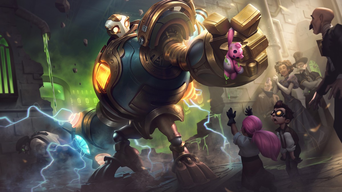 LoL: Blitzcrank ganha skin Vitoriosa da temporada | lol | ge