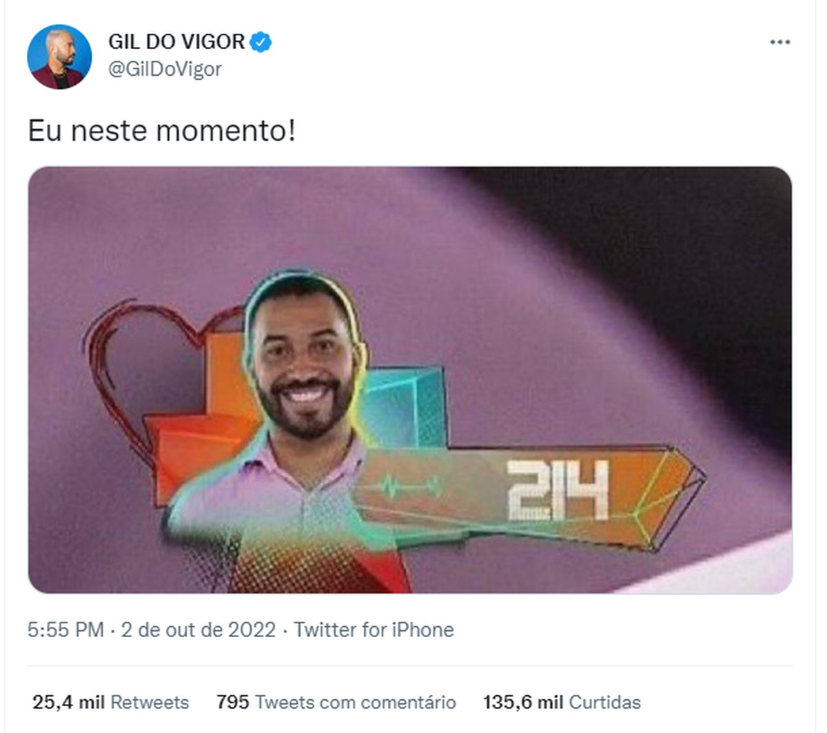 'Vamos respirar', '15 tipos de ansiedade', 'tô só o Gil do Vigor': veja ...