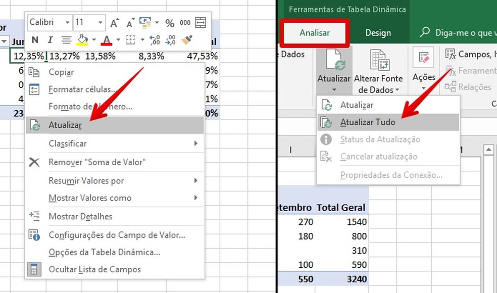 Como Fazer Tabela Dinamica No Excel Produtividade Techtudo Images