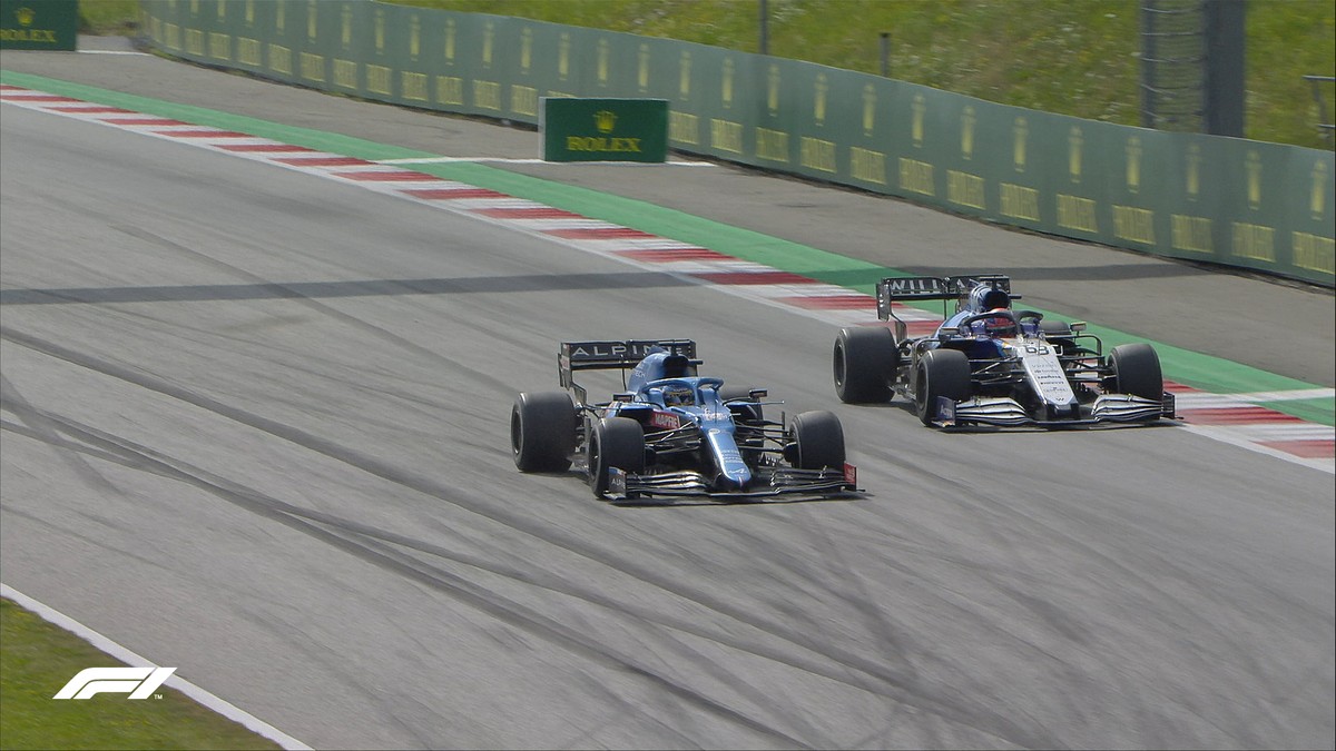 Alonso "lamenta" tirar chance de primeiro ponto de Russell com Williams ...