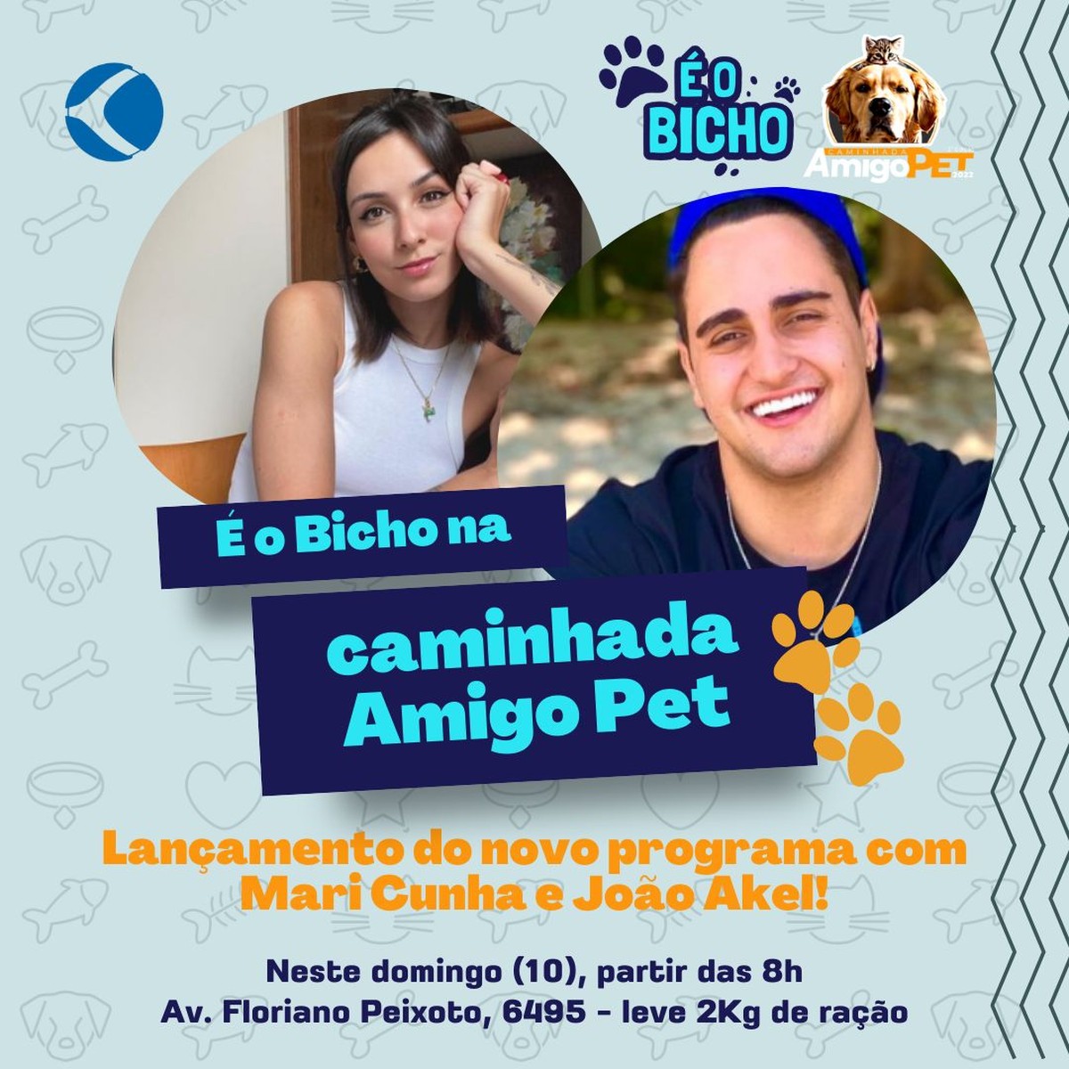 É o Bicho: TV Integração faz ação de lançamento para o novo programa em ...