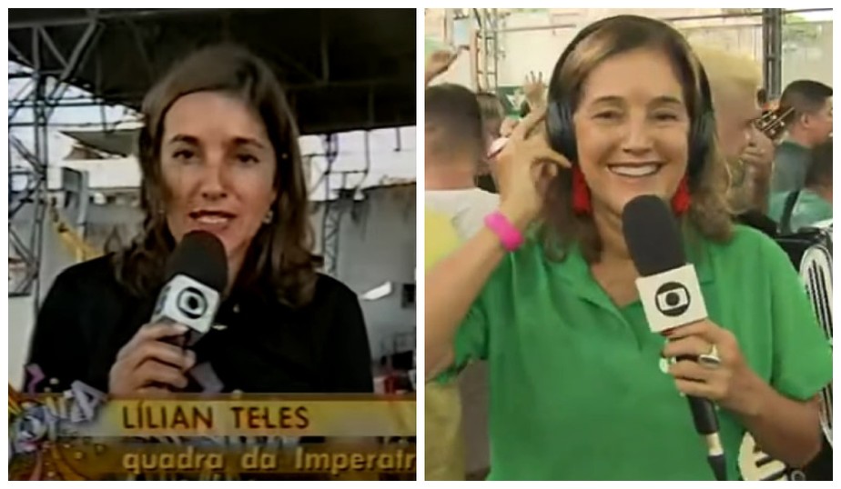 Repórter da Globo na quadra da Imperatriz é a mesma estava no último ...